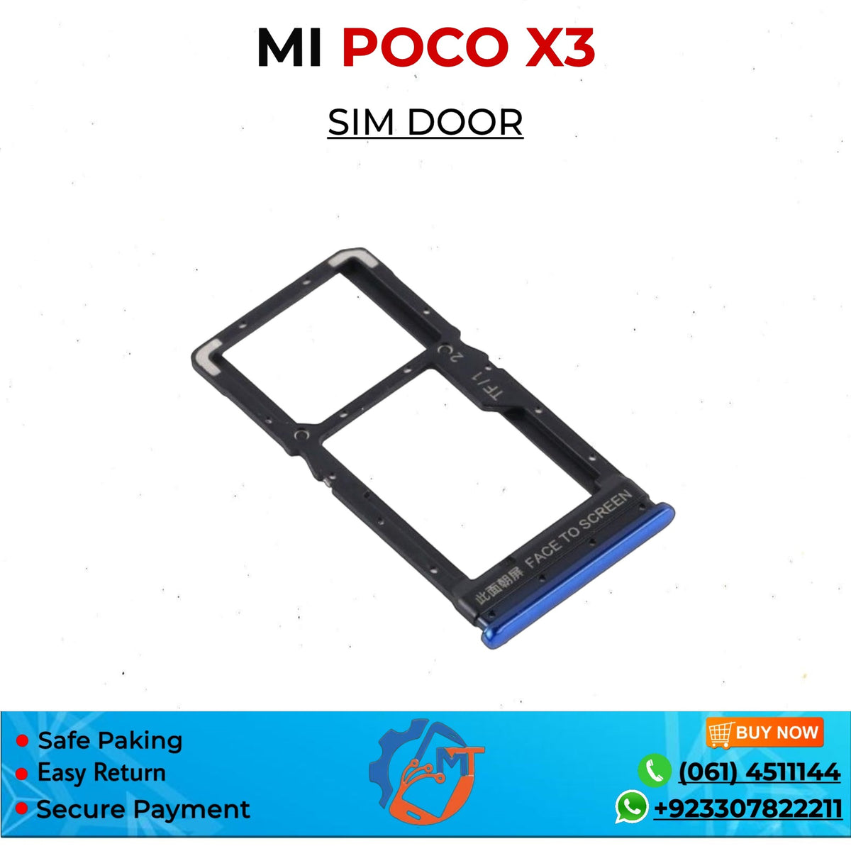 POCO X3 PRO SIM DOOR