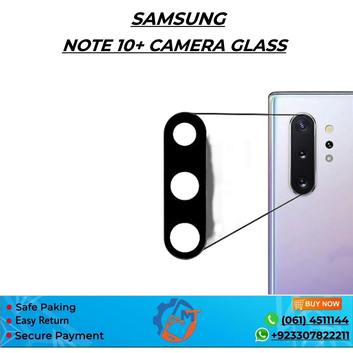 NOTE 10+ CAMERA GLASS
