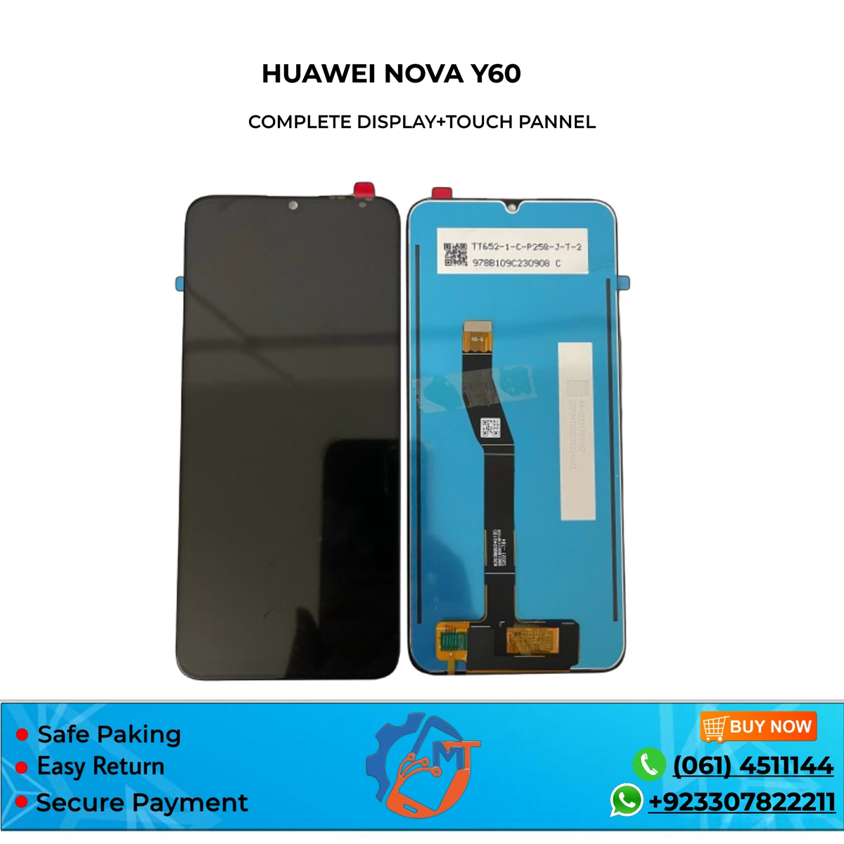 NOVA Y60 PANNEL BLACK