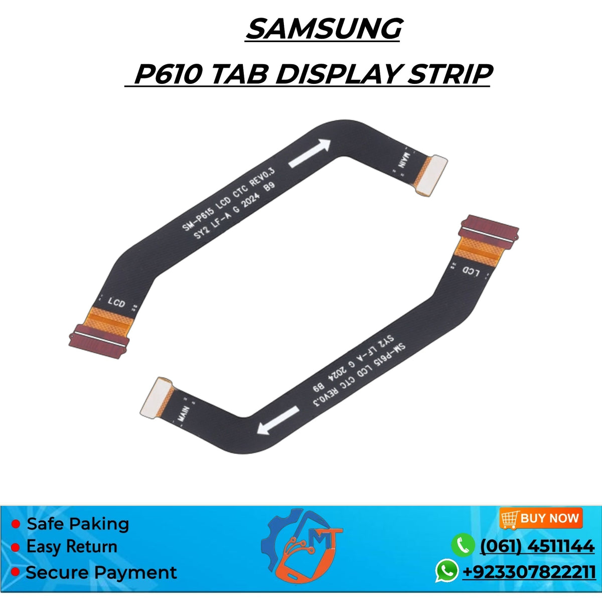 P610 TAB DISPLAY STRIP