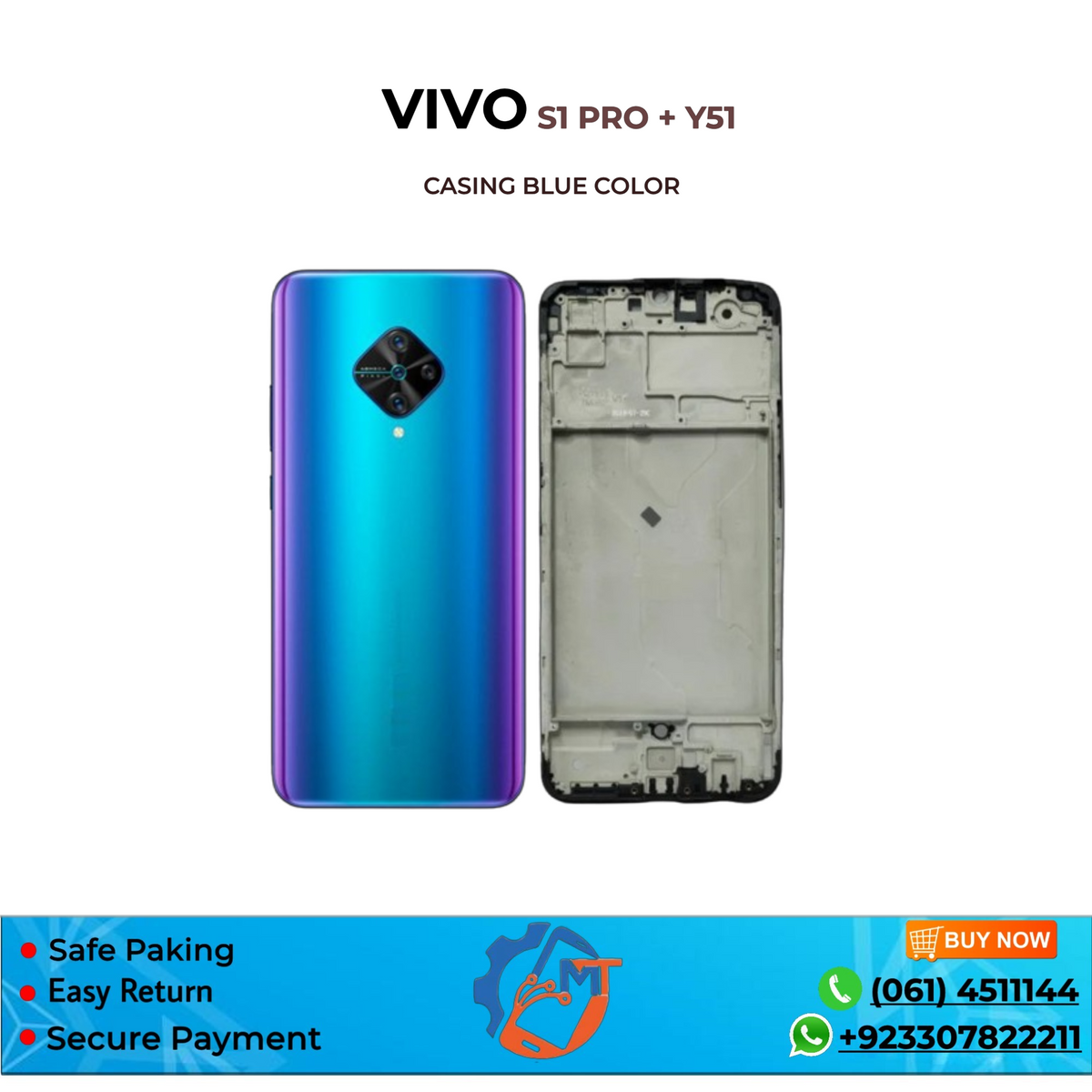 S1 PRO CASING BLUE